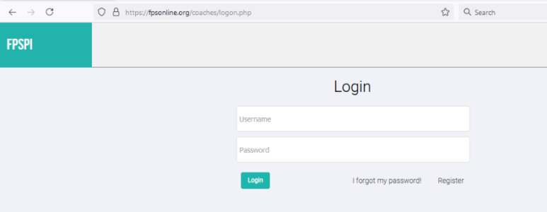Registration for FPS Online Instructions